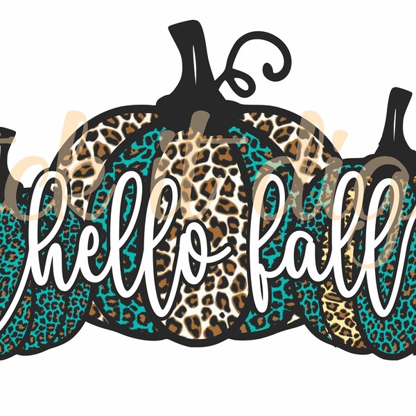 Teal Fall Decor - Etsy