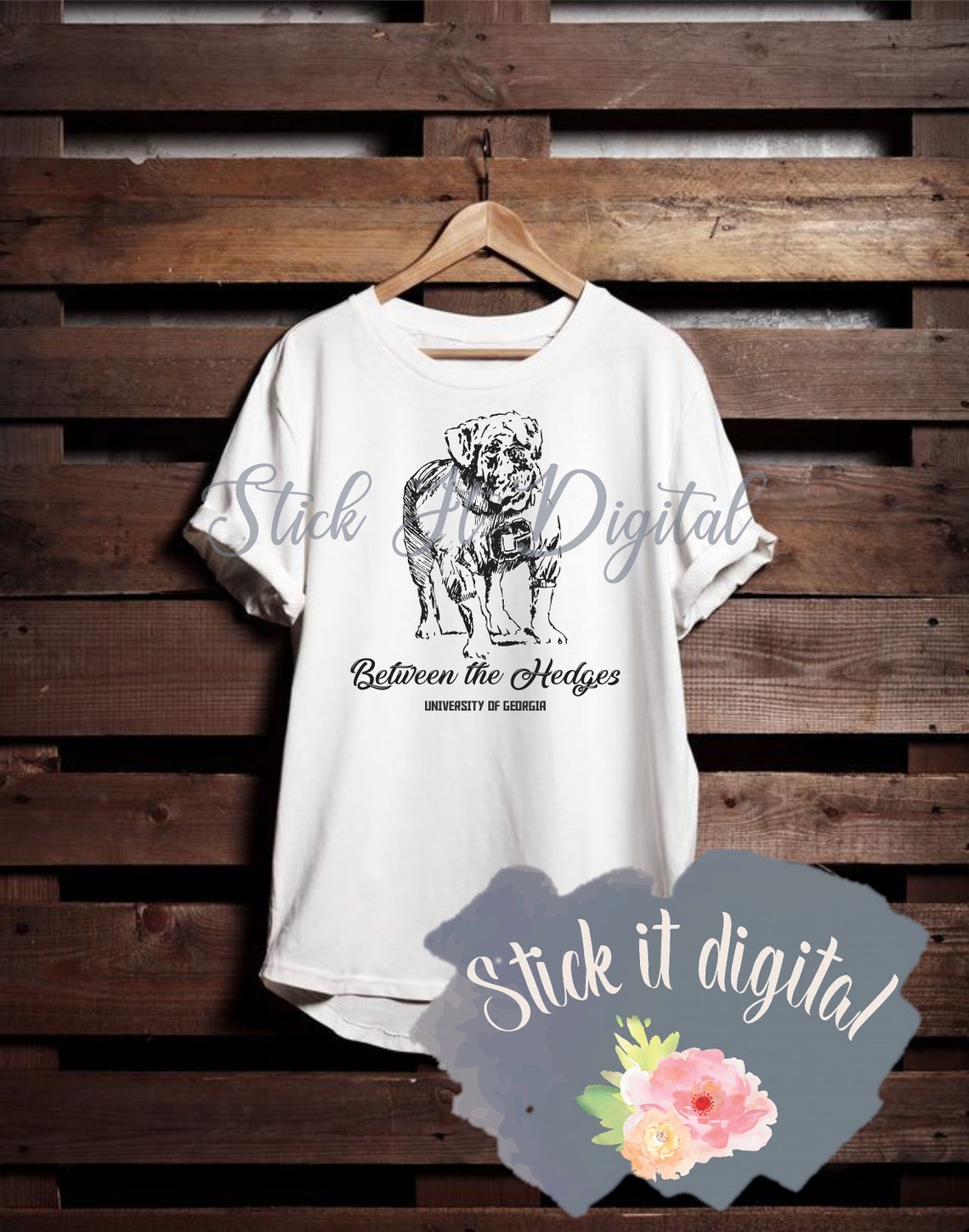 Between the Hedges UGA Sketch Svg, Pdf, Png, Dxf - Etsy