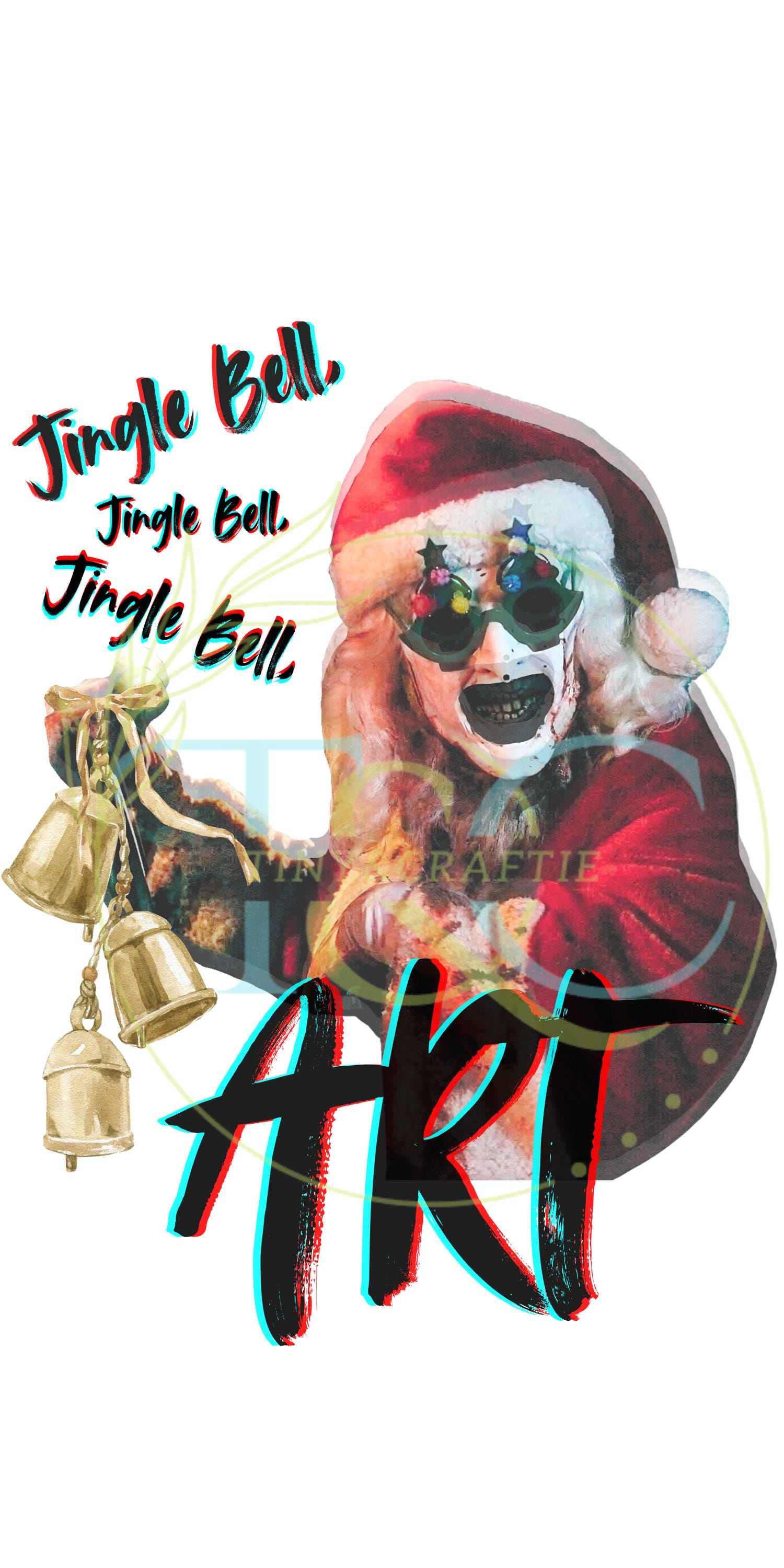 The Terrifier Christmas - Jingle Bell - Terrifier - Christmas - Holiday ...