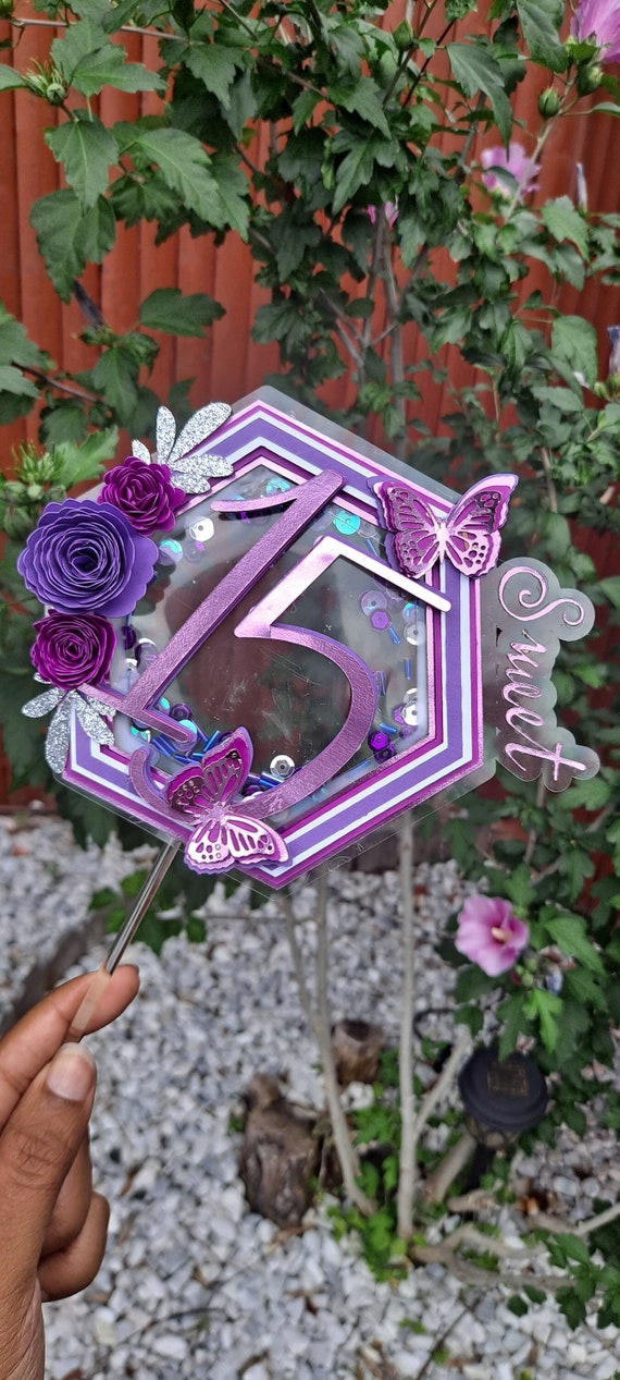 Sweet 15 Cake Topper Cake Topper Cake Topper Sweet 15 - Etsy