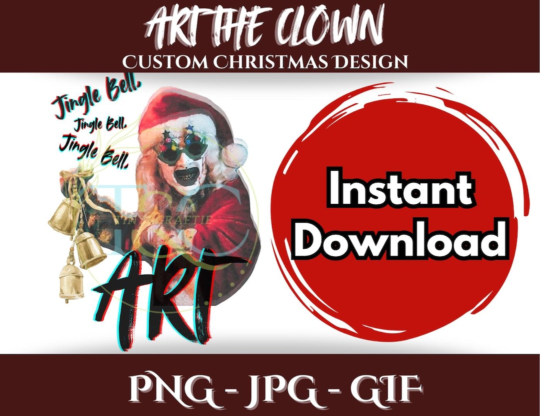 The Terrifier Christmas - Jingle Bell - Terrifier - Christmas - Holiday ...