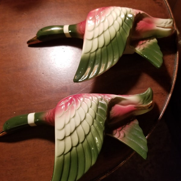 Ceramic Flying Ducks - Etsy