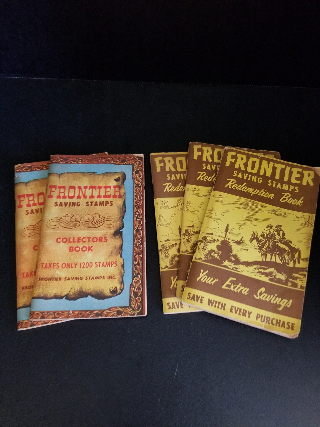 5 Frontier Saving Stamp Booklets - Etsy