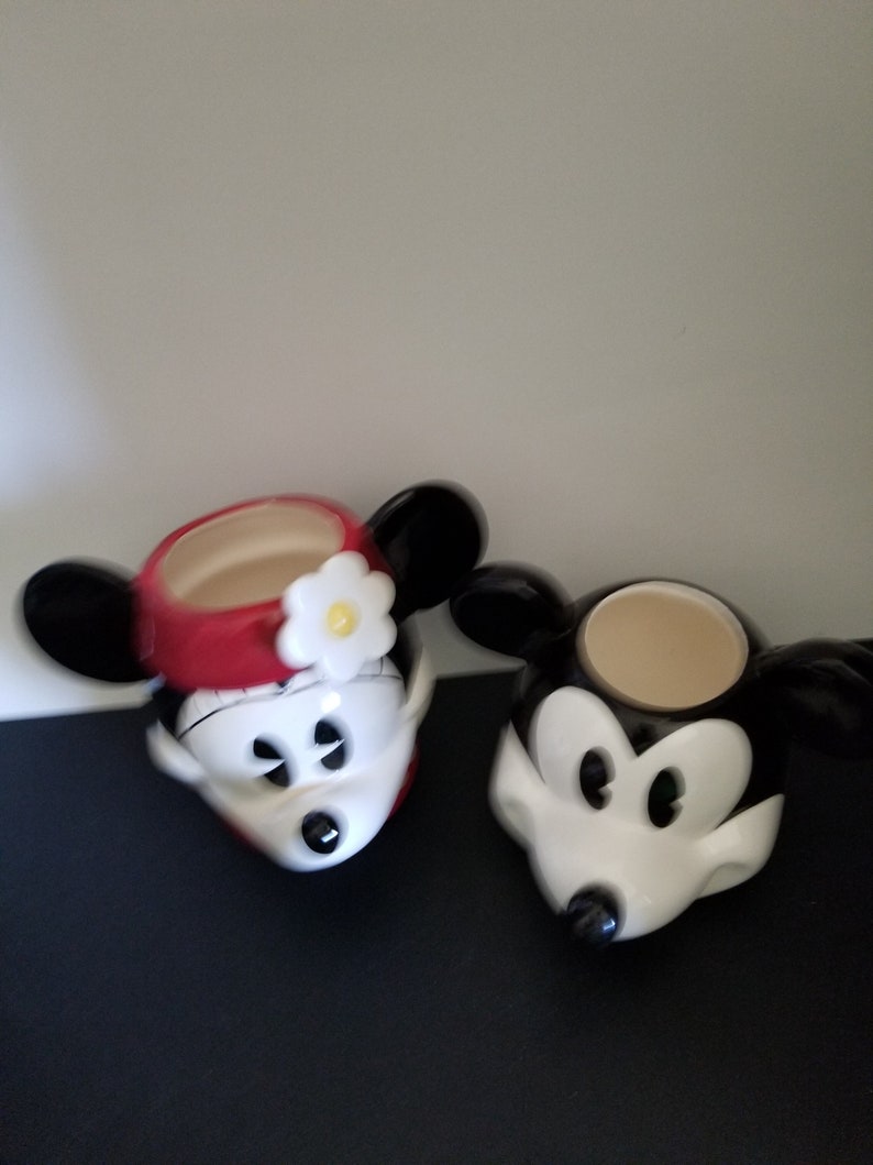 Pie Eye Minnie Mouse Head Vase Disney Enesco and Mickey Mouse - Etsy