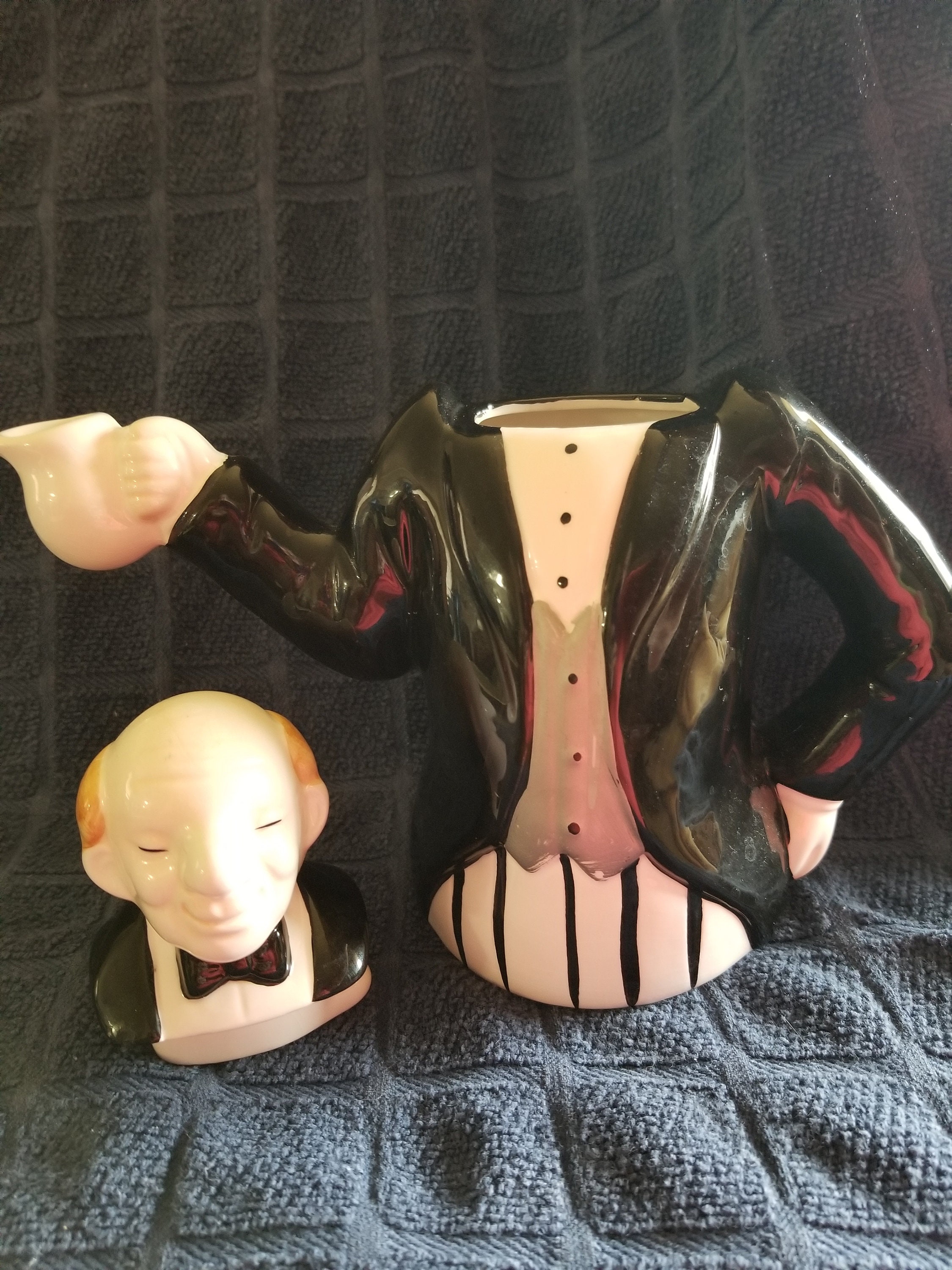 Henri the Butler - Teapot - Etsy