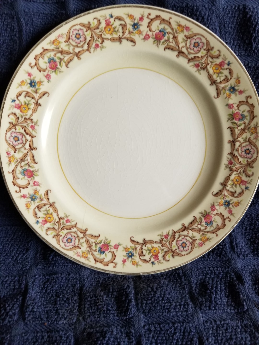 1940s Crown Potteries Salad Plates - Etsy
