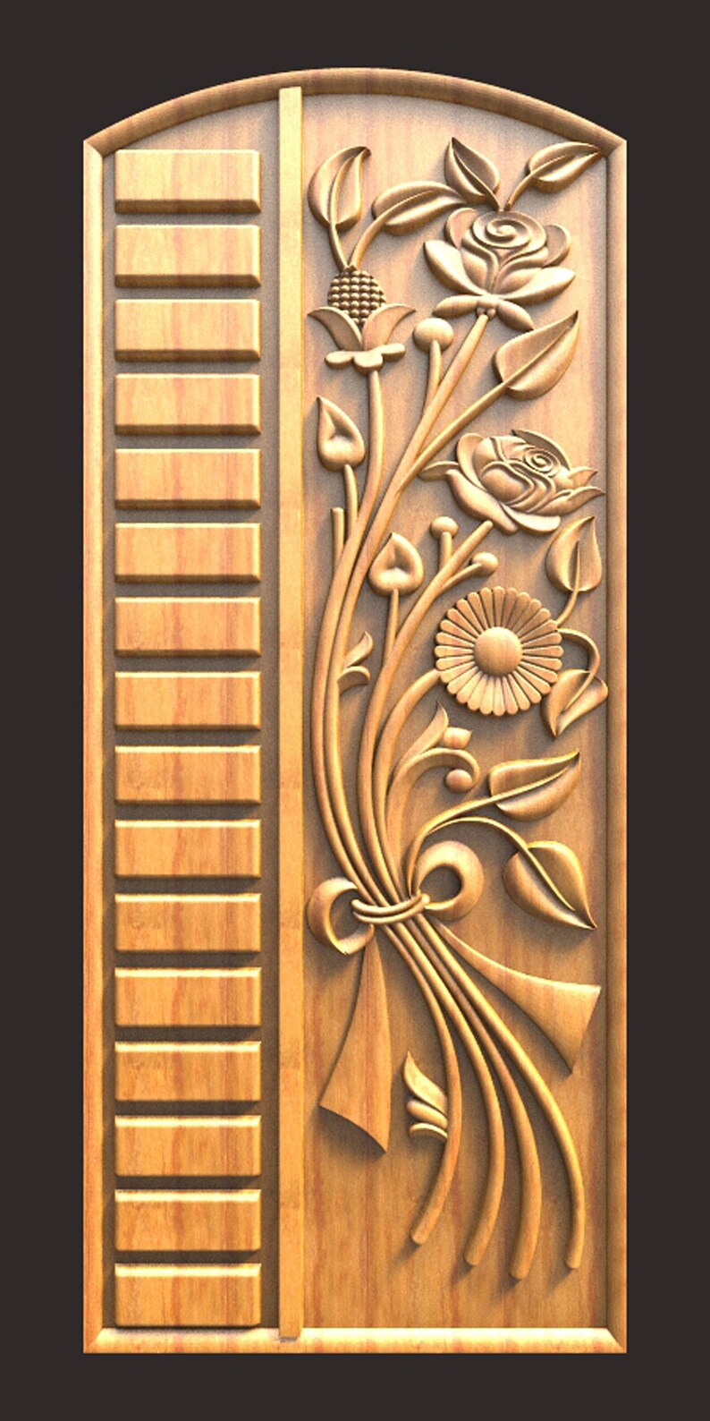 3D STL File for CNC Carving - Etsy Singapore