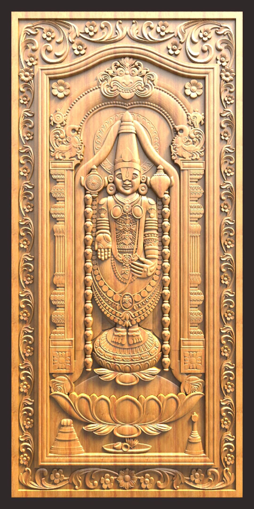 Balaji Door Design for CNC Carving - Etsy