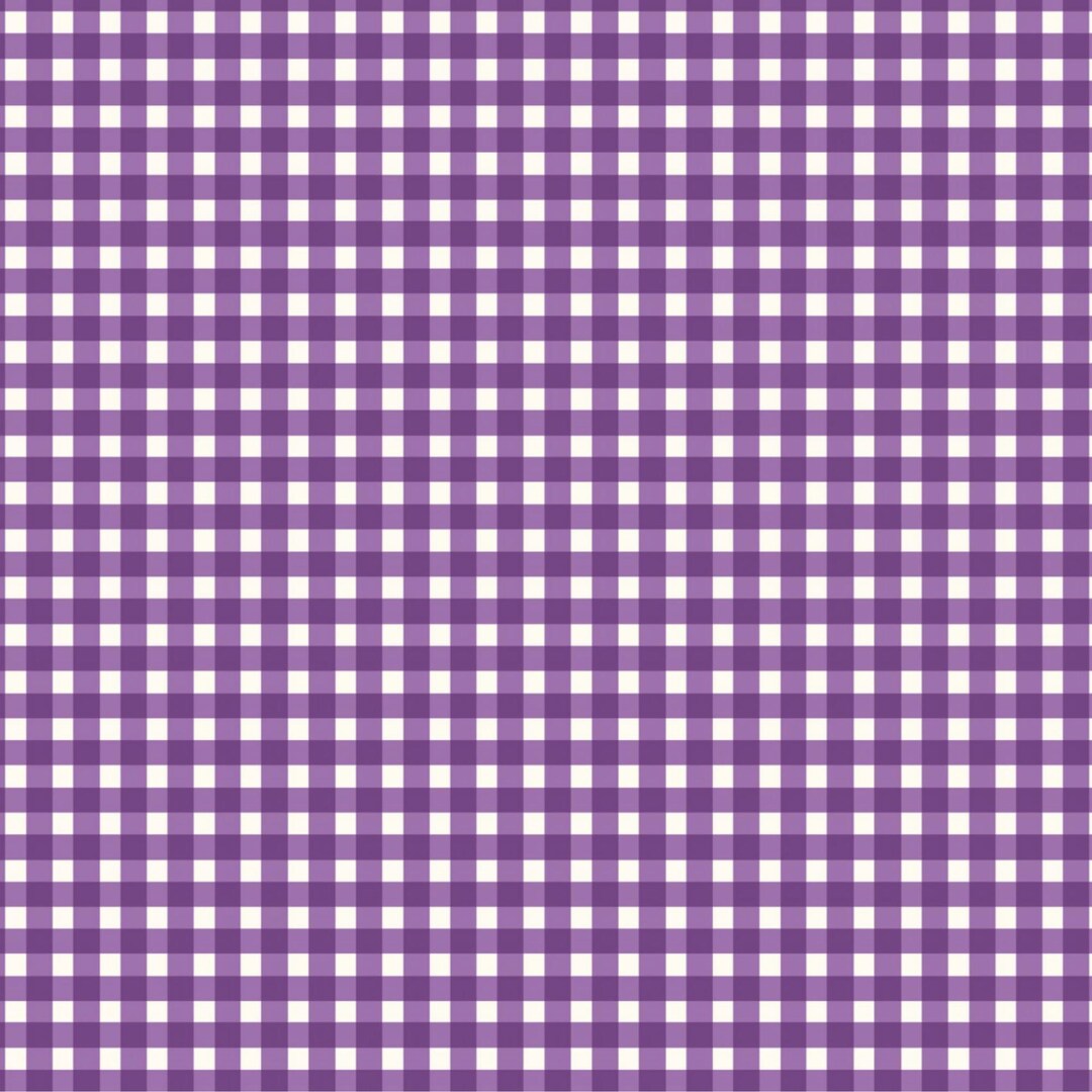 Beautiful Basic Classic Checks, Meadow Violet by Maywood Studio, Fabric ...