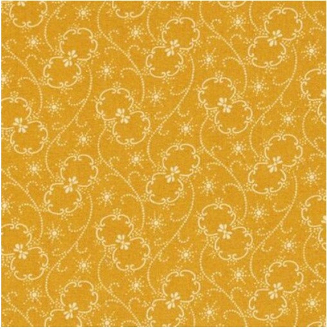 Heritage Basics Scrolls in Copper Ivory, Galaxy Fabrics, GALHEB43915 ...