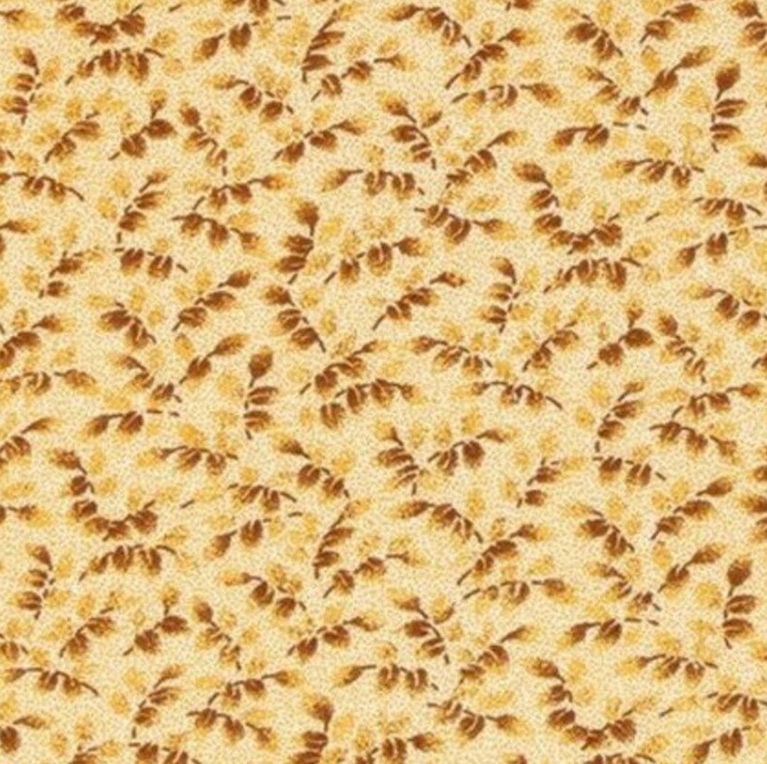Heritage Basics in Brown-ivory, Galaxy Fabrics, GALHEB44088-BRI - Etsy