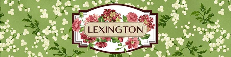 Red Hydrangeas Fabric by the Yard, Stripes in Red on Cream, Lexington ...