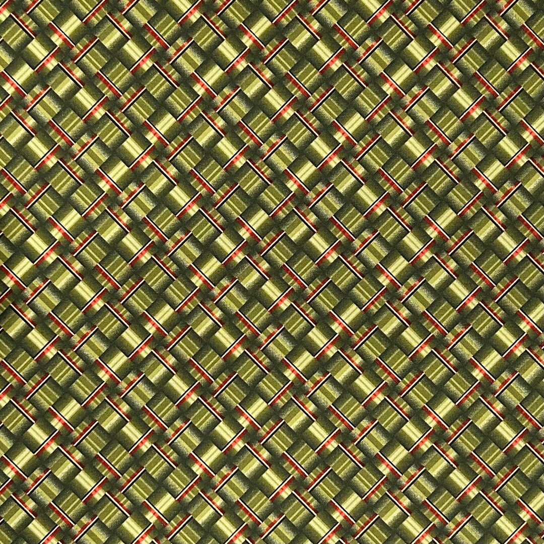 Metallic Bias Plaid in Green, Last 14 Inches! Evergreen Bows Collection ...