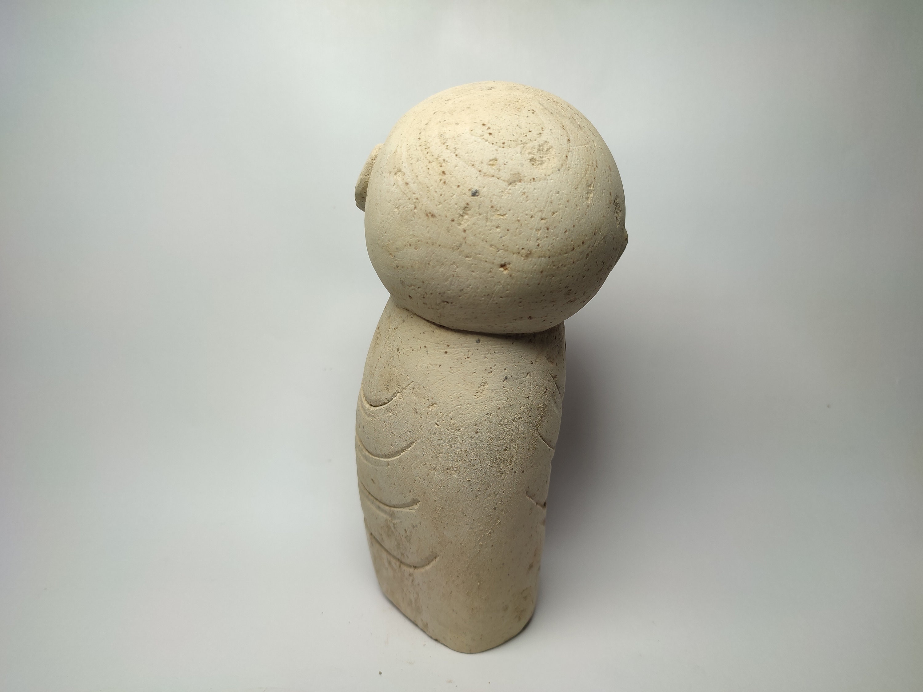 Standing Smiling Jizo Sculpture Statue : Nature Décor for Garden | Jizo ...