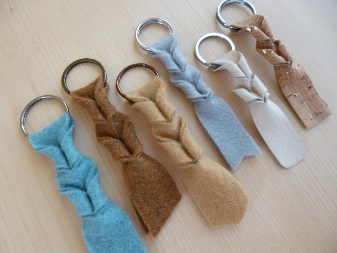 PDF Twist Key Chain Tutorial and Patterns, Easy DIY Keychain Keyfob ...