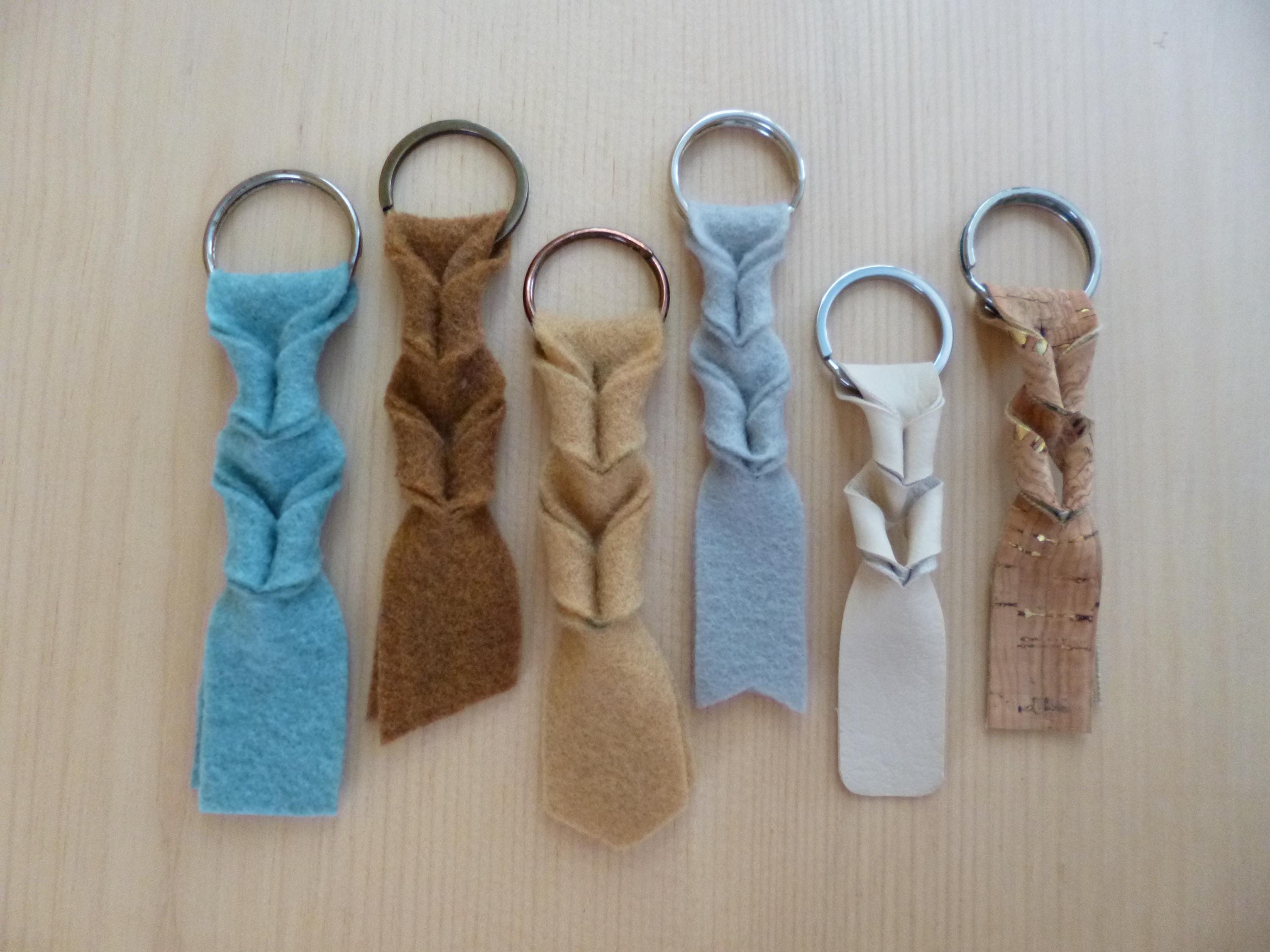 PDF Twist Key Chain Tutorial and Patterns, Easy DIY Keychain Keyfob ...
