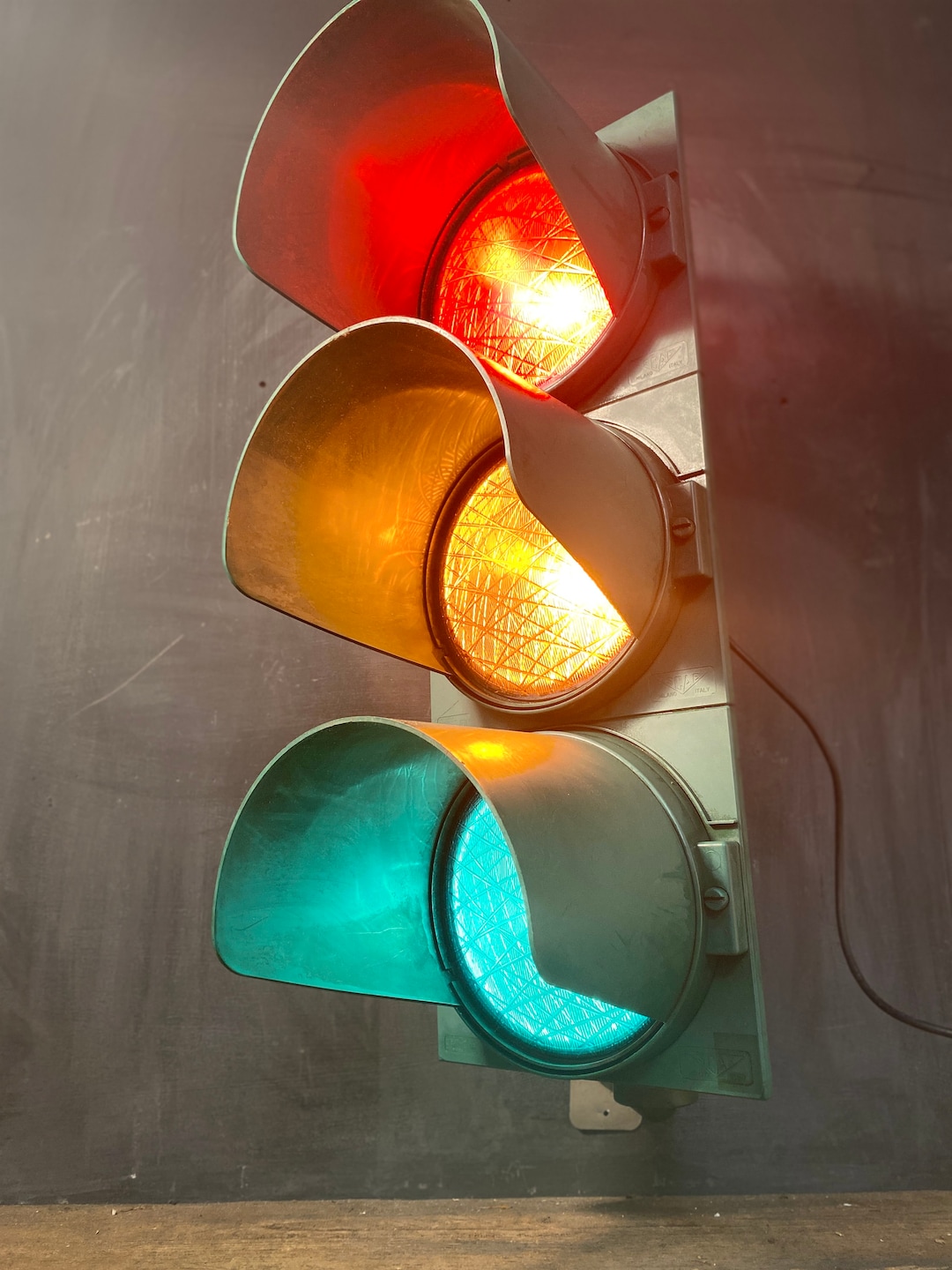 Original Italian Traffic Light From the 90s - Etsy UK