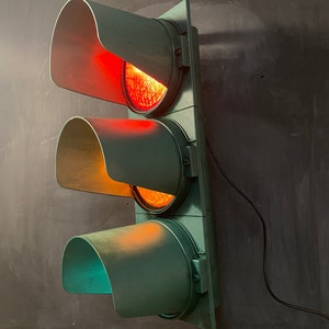 Original Italian Traffic Light From the 90s - Etsy