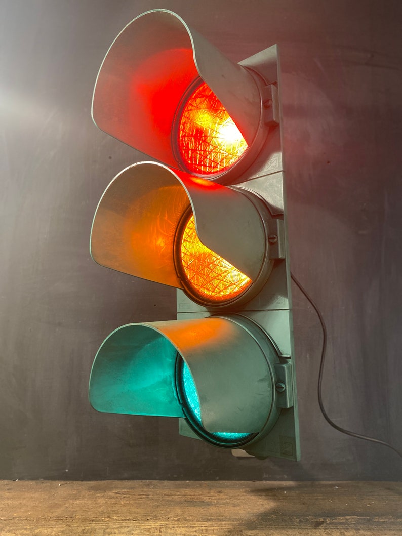 Original Italian Traffic Light From the 90s - Etsy