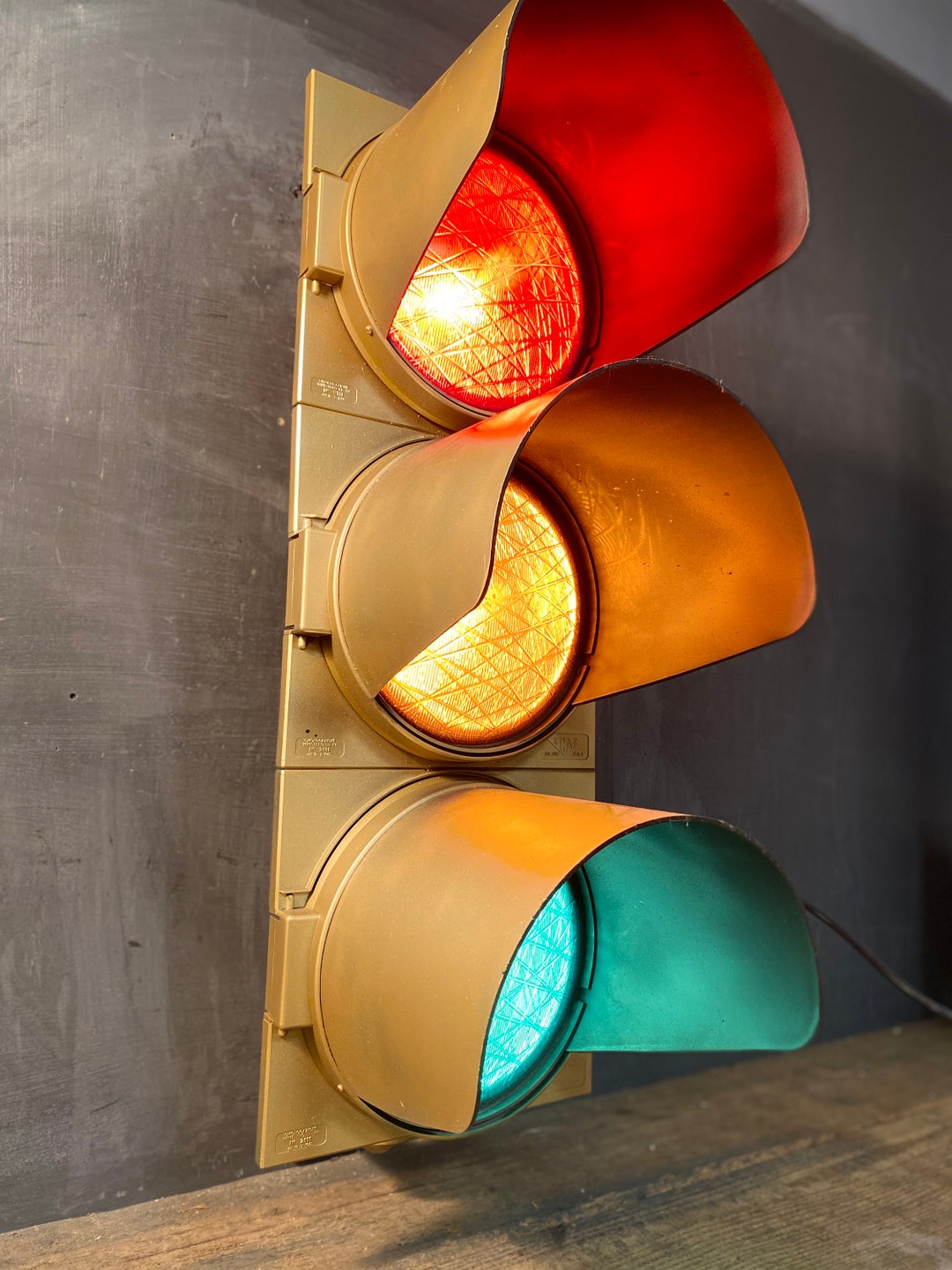 Gold Traffic by BABU - Etsy