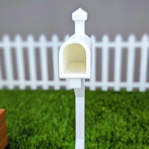 1:12 Mailbox | Miniature Modern Mailbox | Dollhouse Mailbox | Mini Mail ...