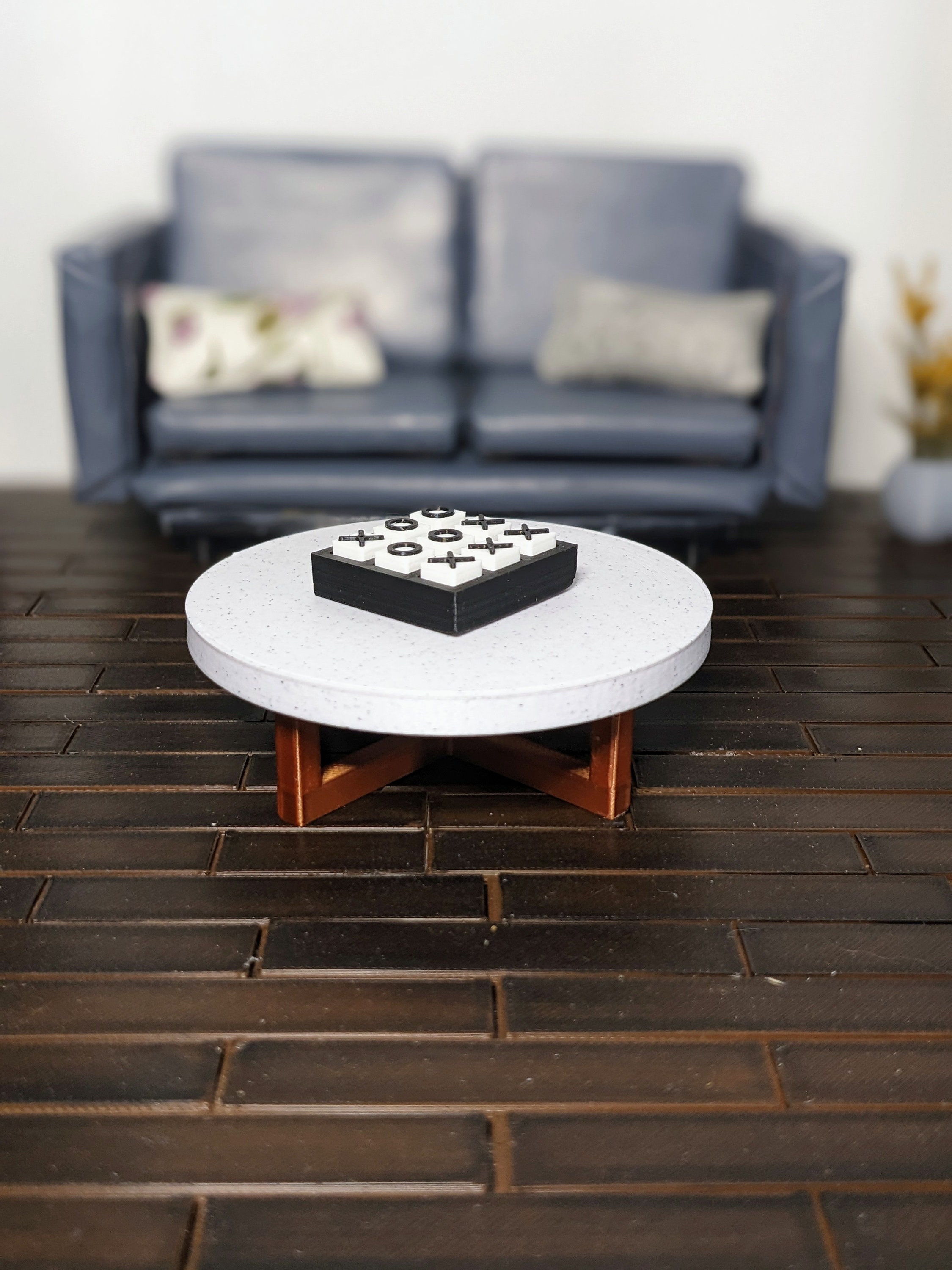 1:12 Coffee Table Modern Luxe Coffee Table Dollhouse &miniature ...