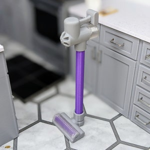 1:12 Vacuum Cleaner Miniature Dyson Vacuum Dollhouse Vacuum Cleaner ...