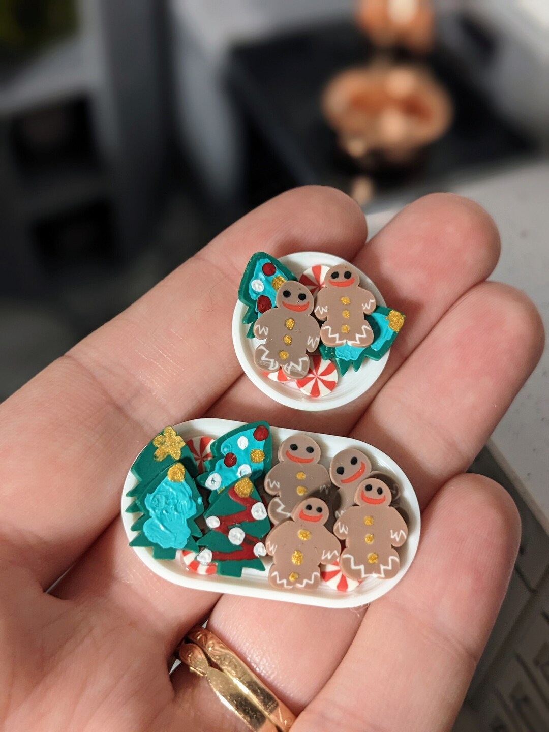 1:12 Mini Plate of Cookies Dollhouse Cookie Tray Mini - Etsy