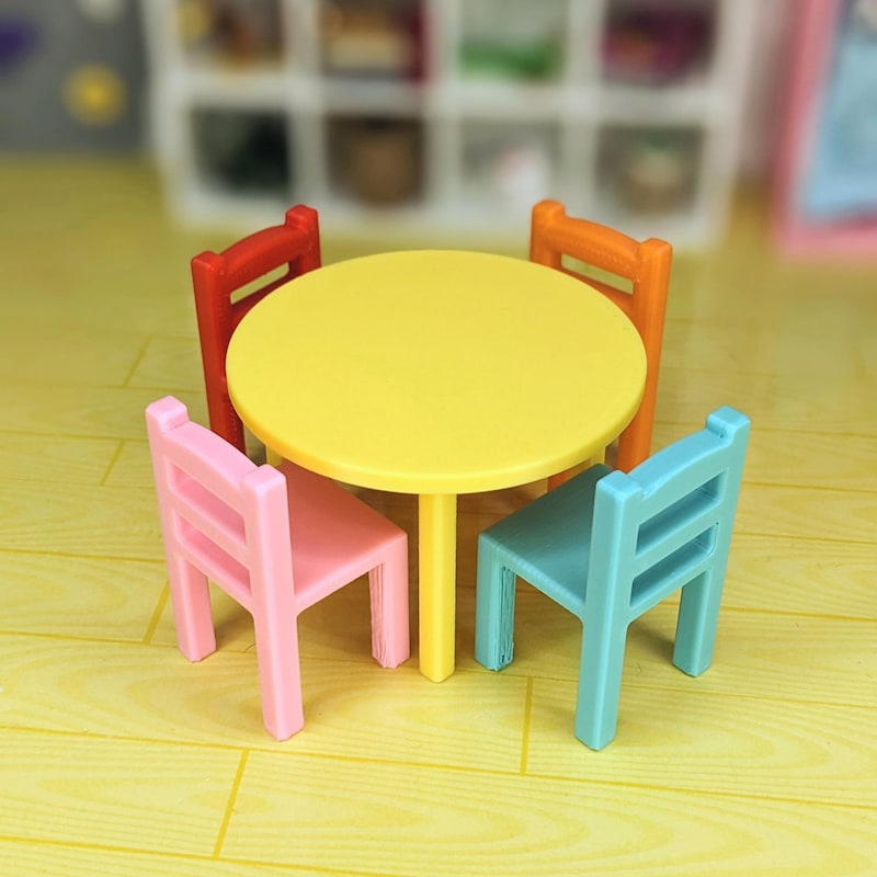 Dollhouse Table - Etsy