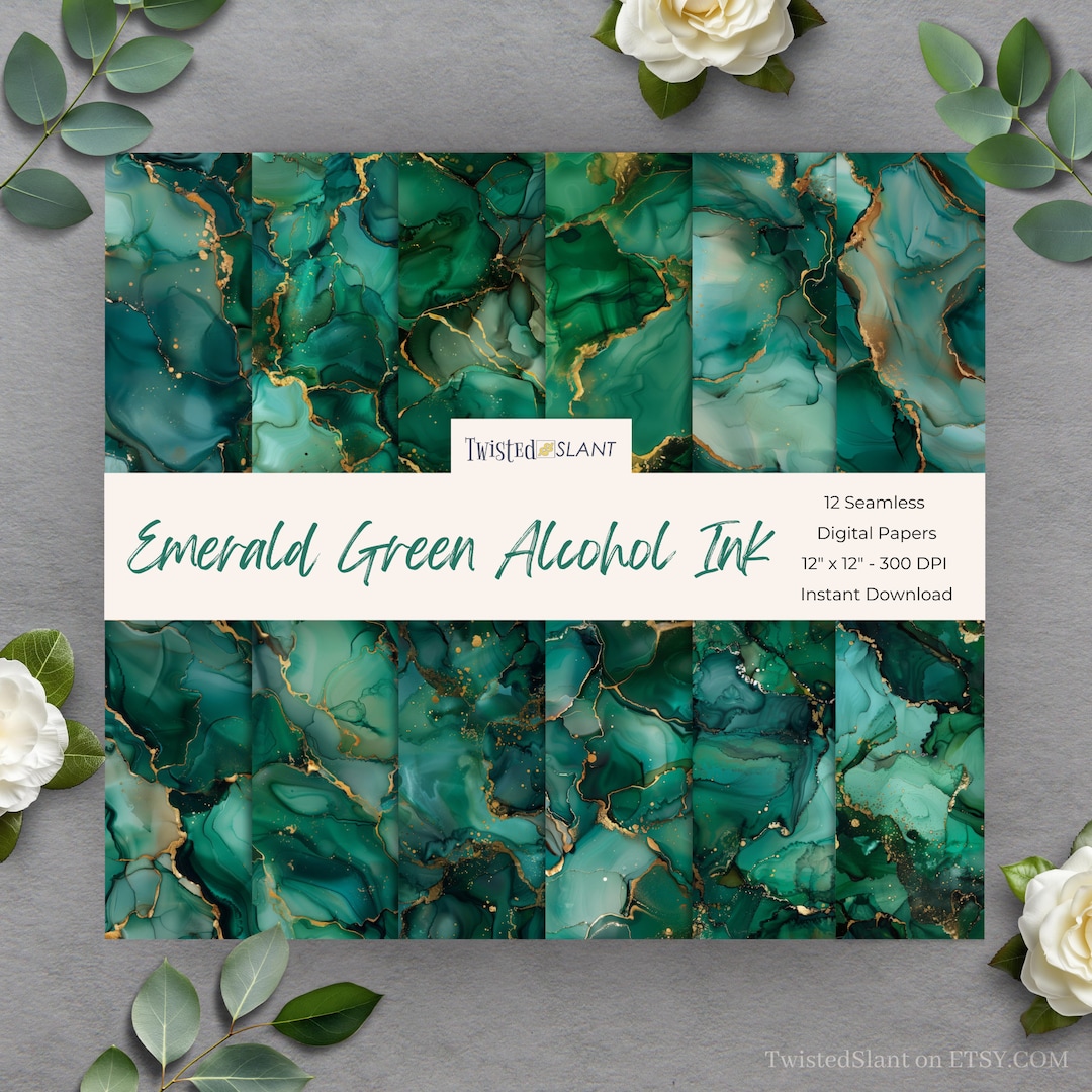 Alcohol Ink Digital Paper | INSTANT DOWNLOAD | Seamless Textures ...