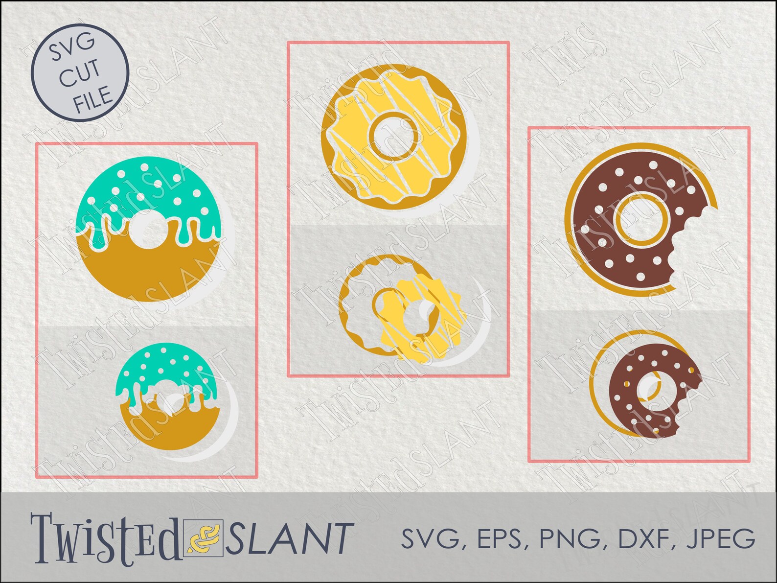 Donut Svg Bundle Donut Clipart Doughnut Svg Donut Png - Etsy