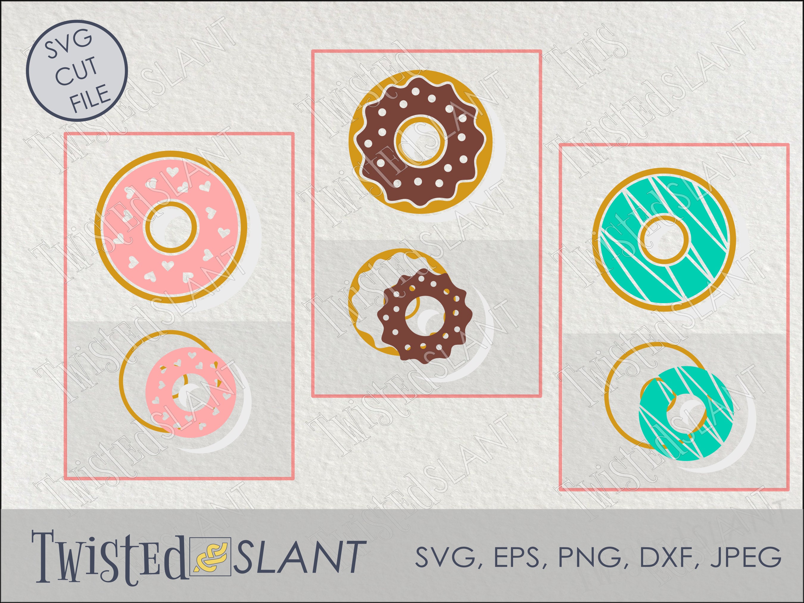 Donut Svg Bundle Donut Clipart Doughnut Svg Donut Png - Etsy