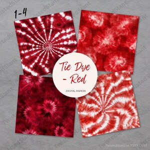 Tye Dye Digital Paper | INSTANT DOWNLOAD | Tie Dye Pattern | Tie and ...