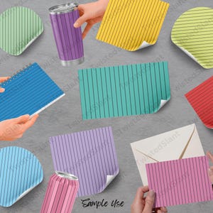 Vertical Stripes Digital Paper | INSTANT DOWNLOAD | Striped Background ...