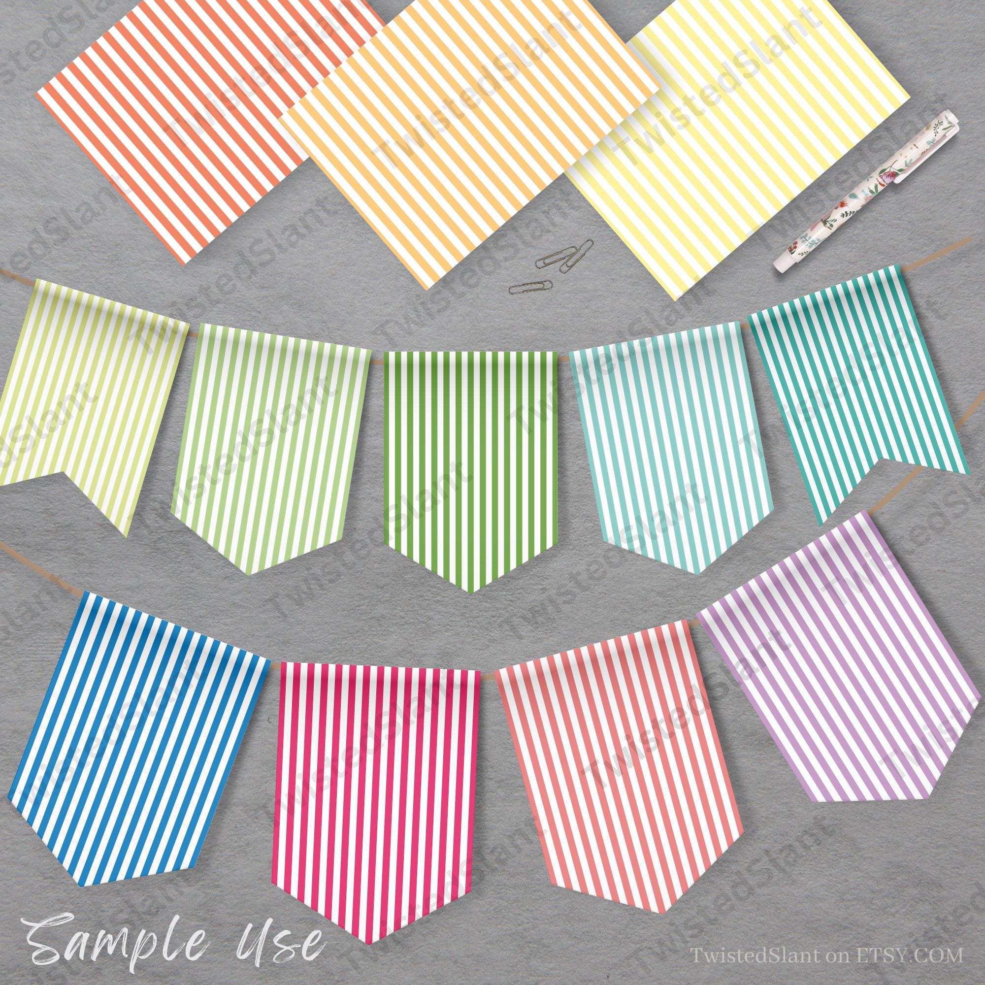 Vertical Stripes Digital Paper | INSTANT DOWNLOAD | Striped Background ...