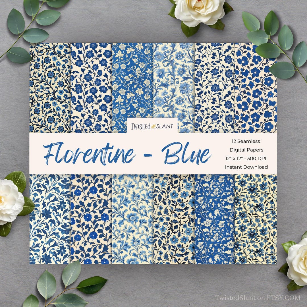 Florentine Paper Digital | INSTANT DOWNLOAD | Italian Florentine ...