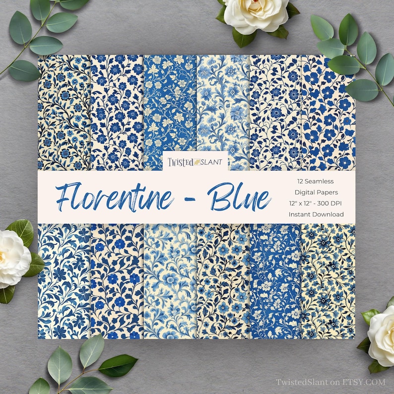 Florentine Paper Digital | INSTANT DOWNLOAD | Italian Florentine ...