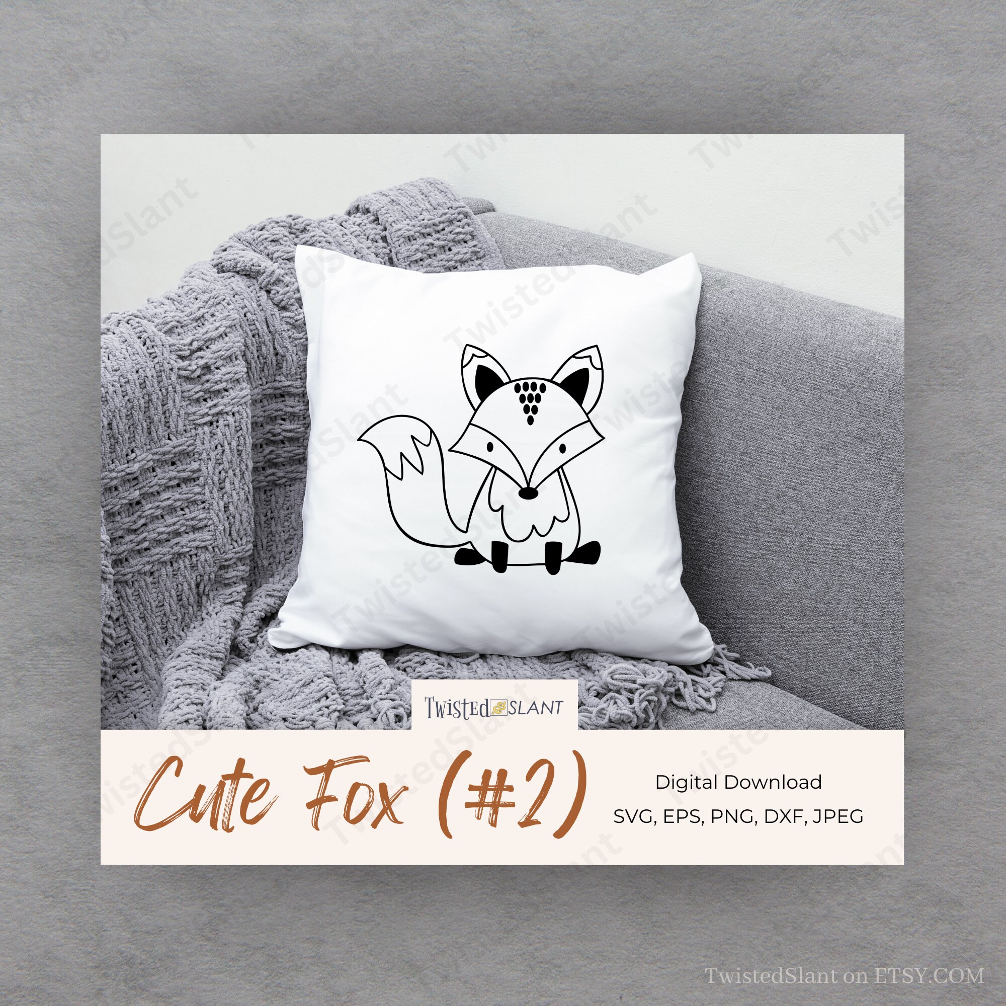 Cute Fox Svg Fox Clip Art Cute Animal Svg Fox Drawing Fox Svg Fox ...