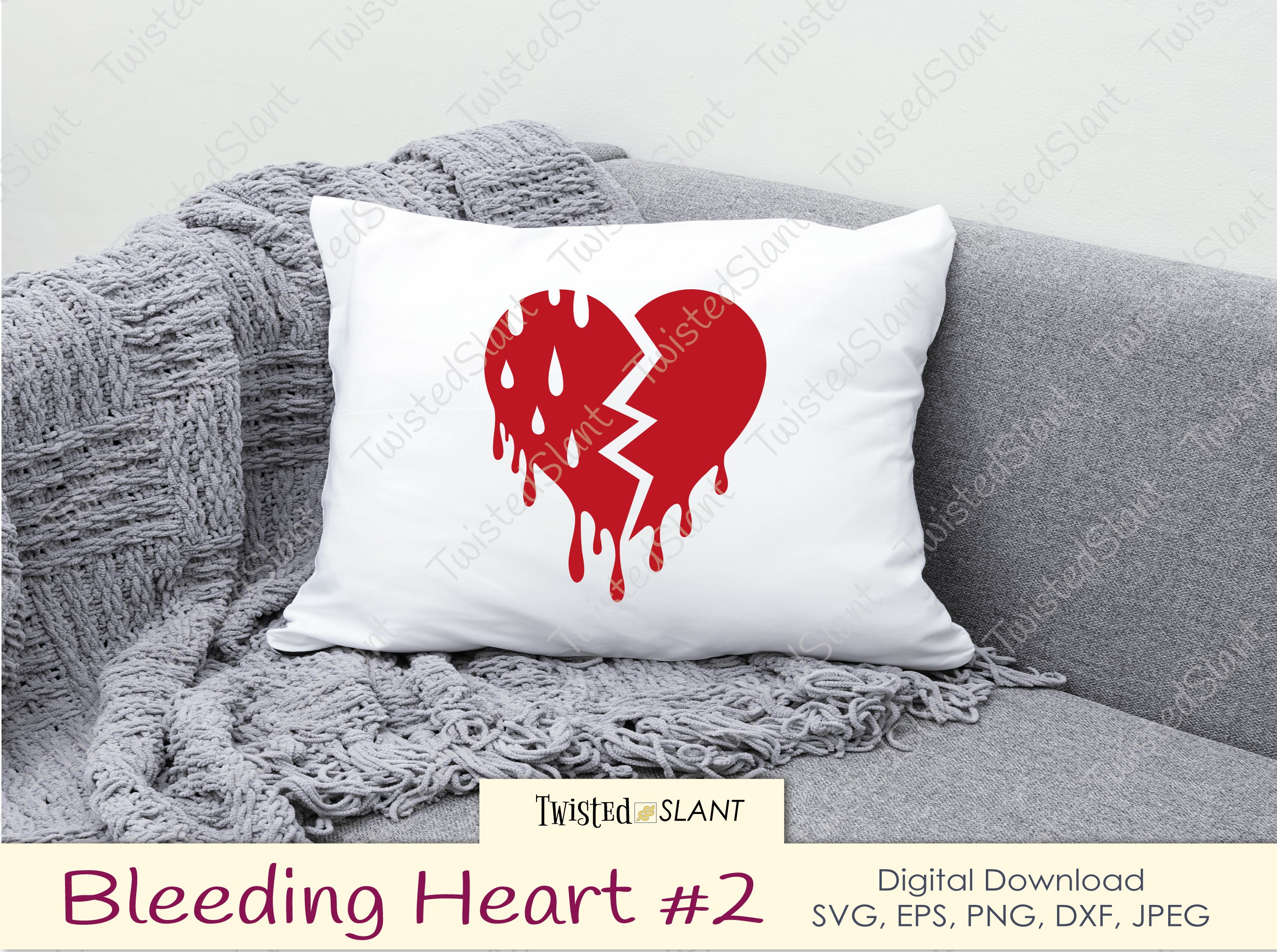 Bleeding Heart Svg Broken Heart Svg Dripping Heart Open - Etsy Ireland