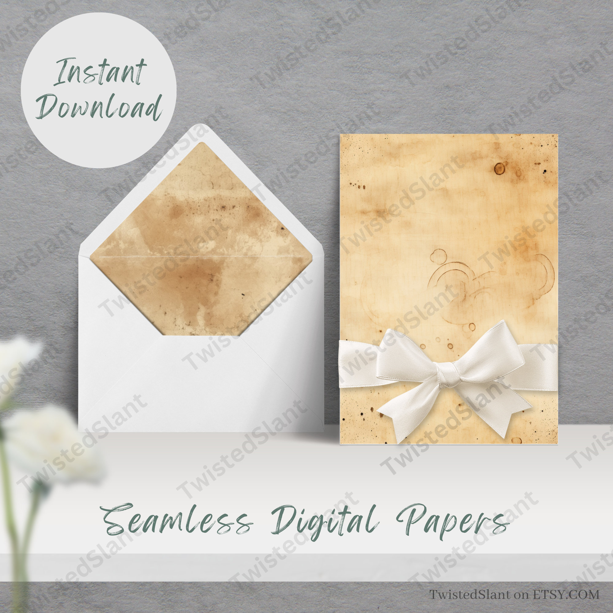 Coffee Tea Stain Paper Digital | INSTANT DOWNLOAD | Coffee Dyed Paper ...