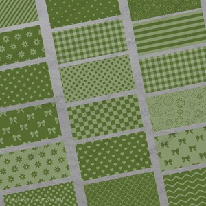 Olive Green Digital Paper | INSTANT DOWNLOAD | Seamless Geometric ...