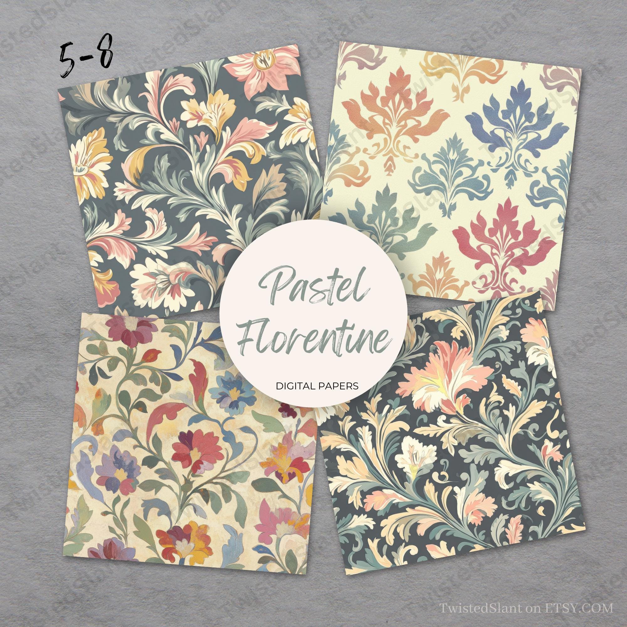 Florentine Paper Digital | INSTANT DOWNLOAD | Italian Florentine ...