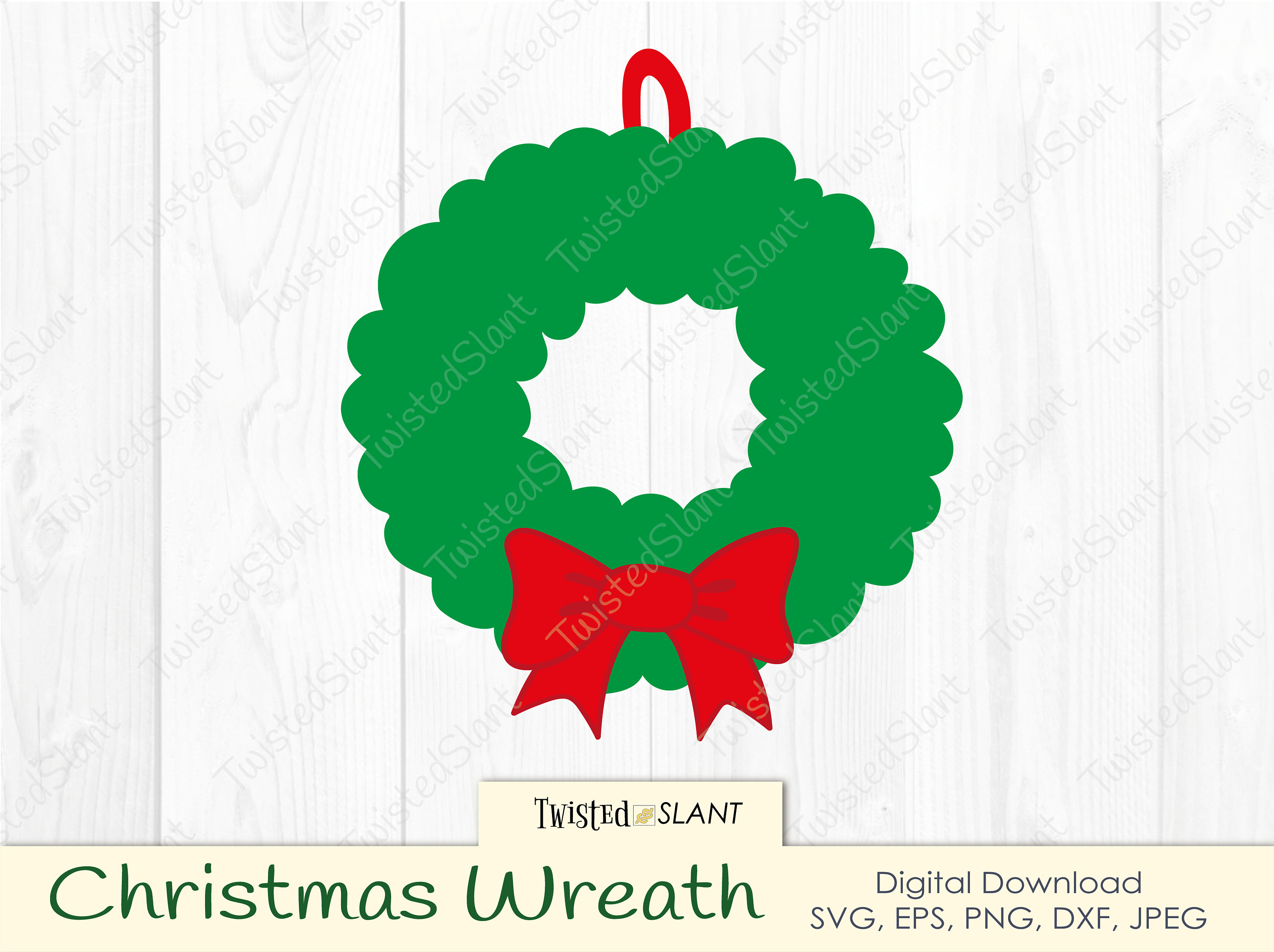 Christmas Wreath Svg, Wreath Svg, Christmas Wreath Clipart, Christmas ...