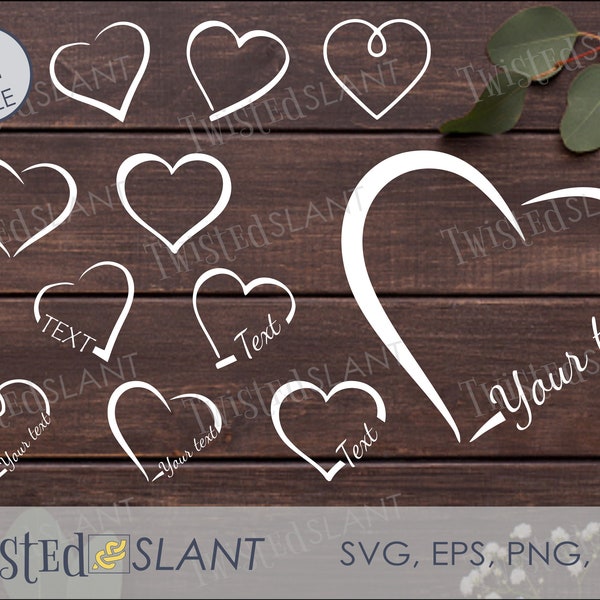 Heart Svg - Etsy