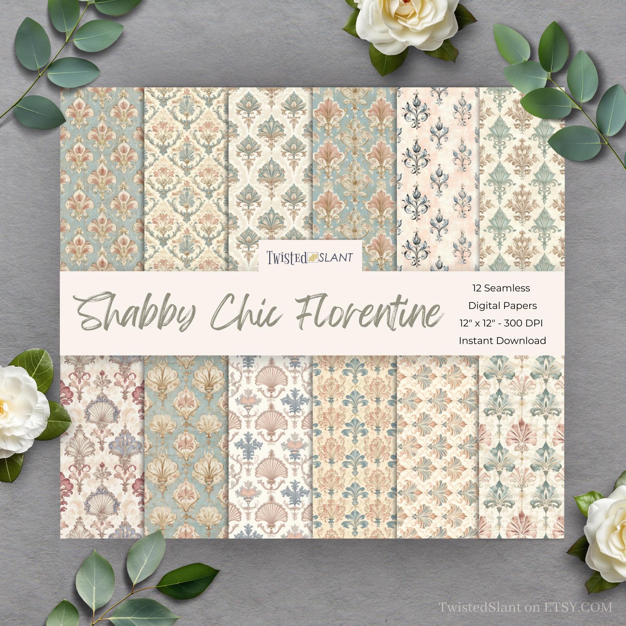Florentine Paper Digital | INSTANT DOWNLOAD | Italian Florentine ...