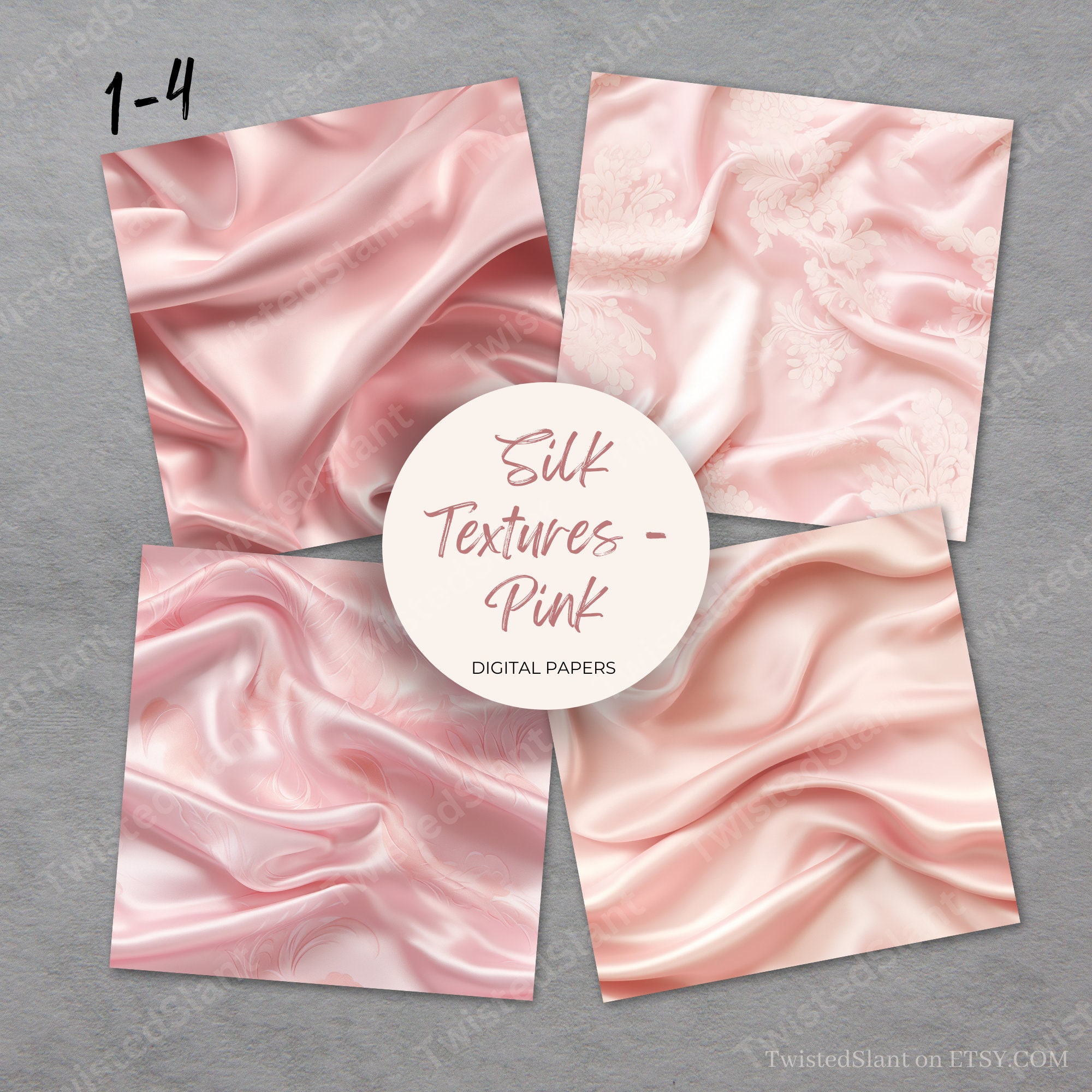 Silk Texture Digital Paper INSTANT DOWNLOAD Elegant - Etsy