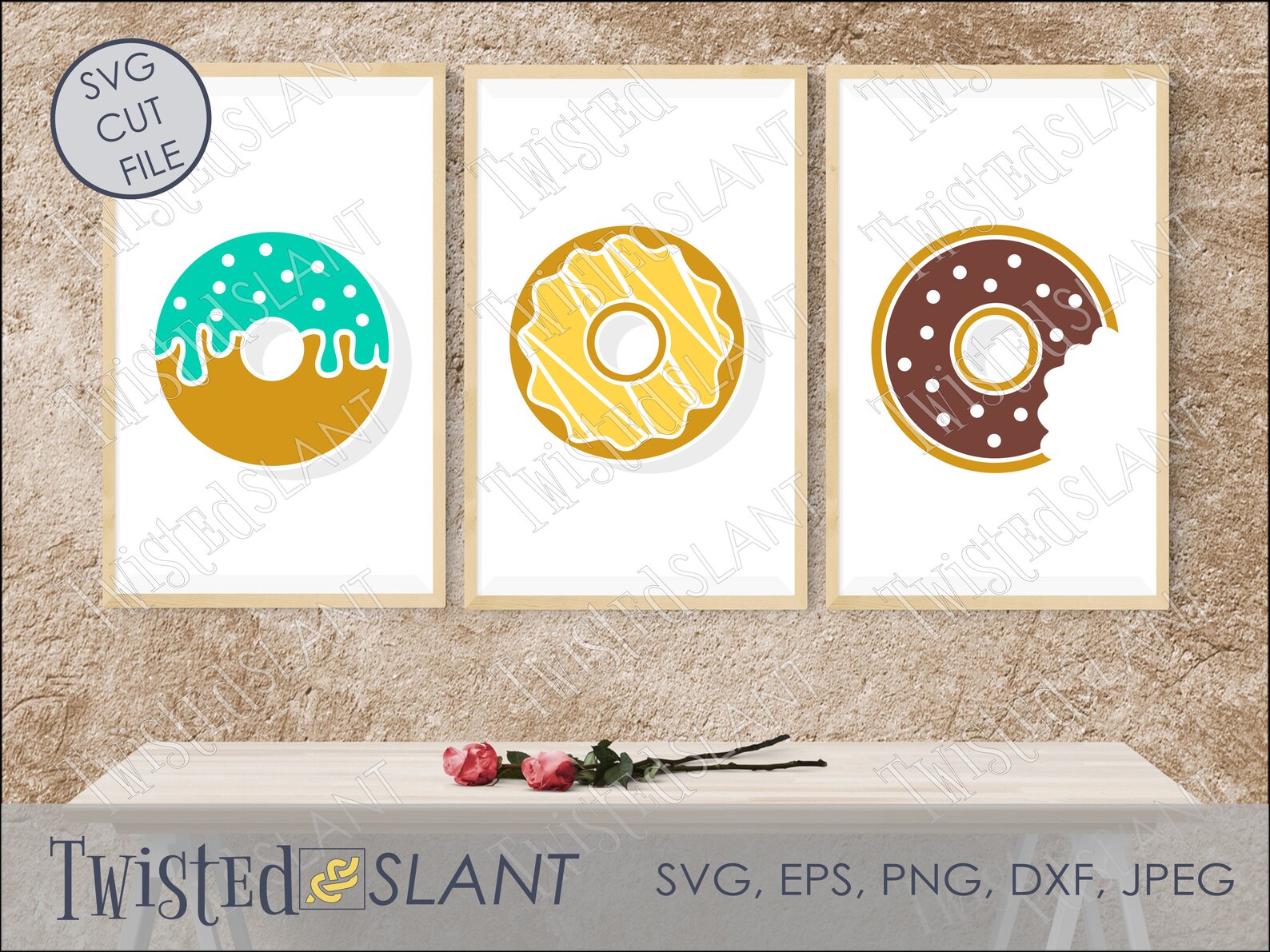 Donut Svg Bundle Donut Clipart Doughnut Svg Donut Png - Etsy