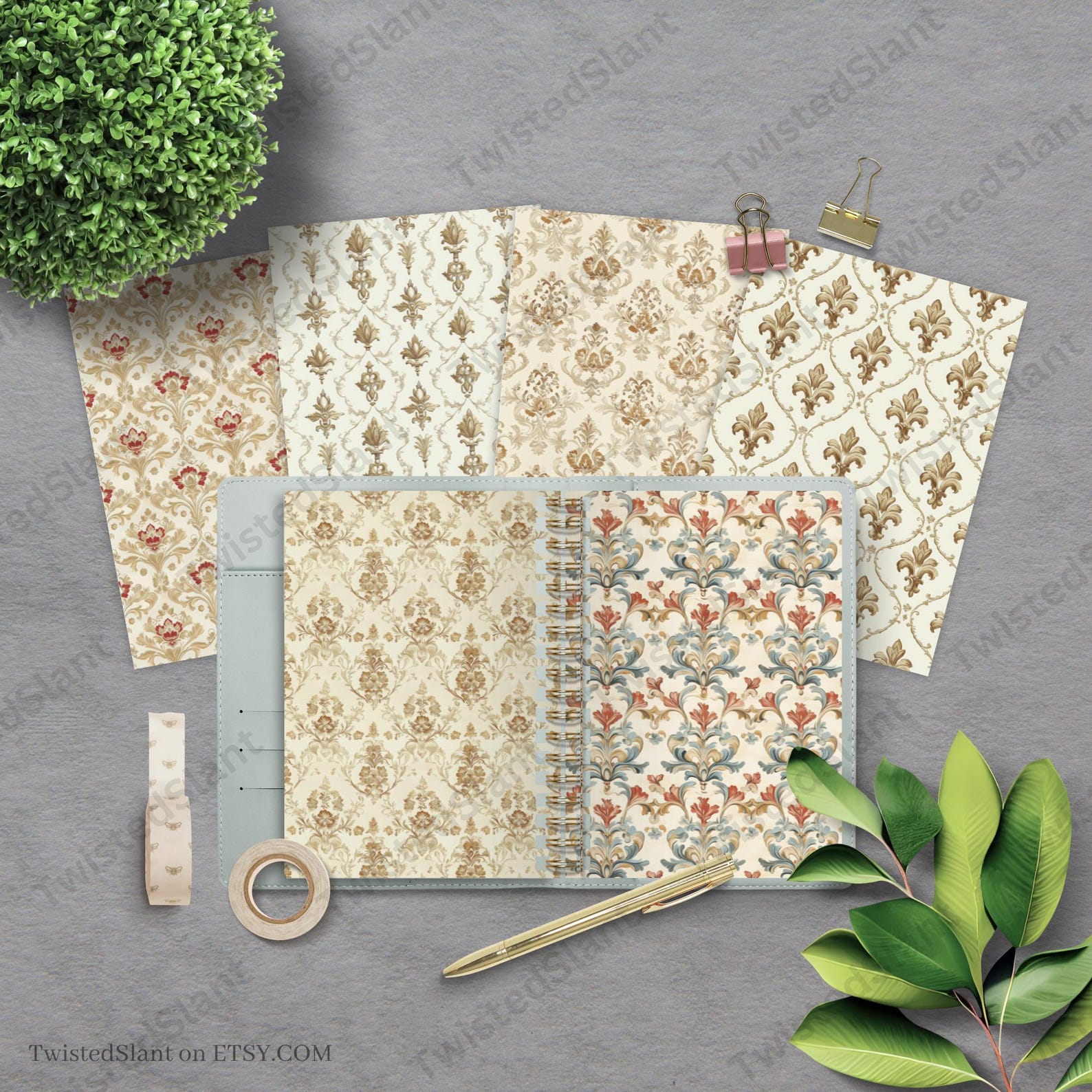 Florentine Paper Digital | INSTANT DOWNLOAD | Italian Florentine ...
