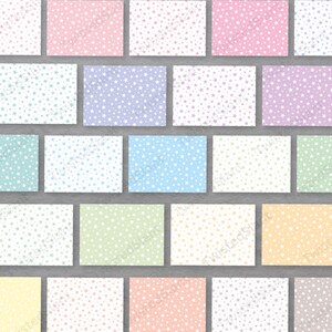 Pastel Star Digital Paper | INSTANT DOWNLOAD | Confetti Stars | Pastel ...