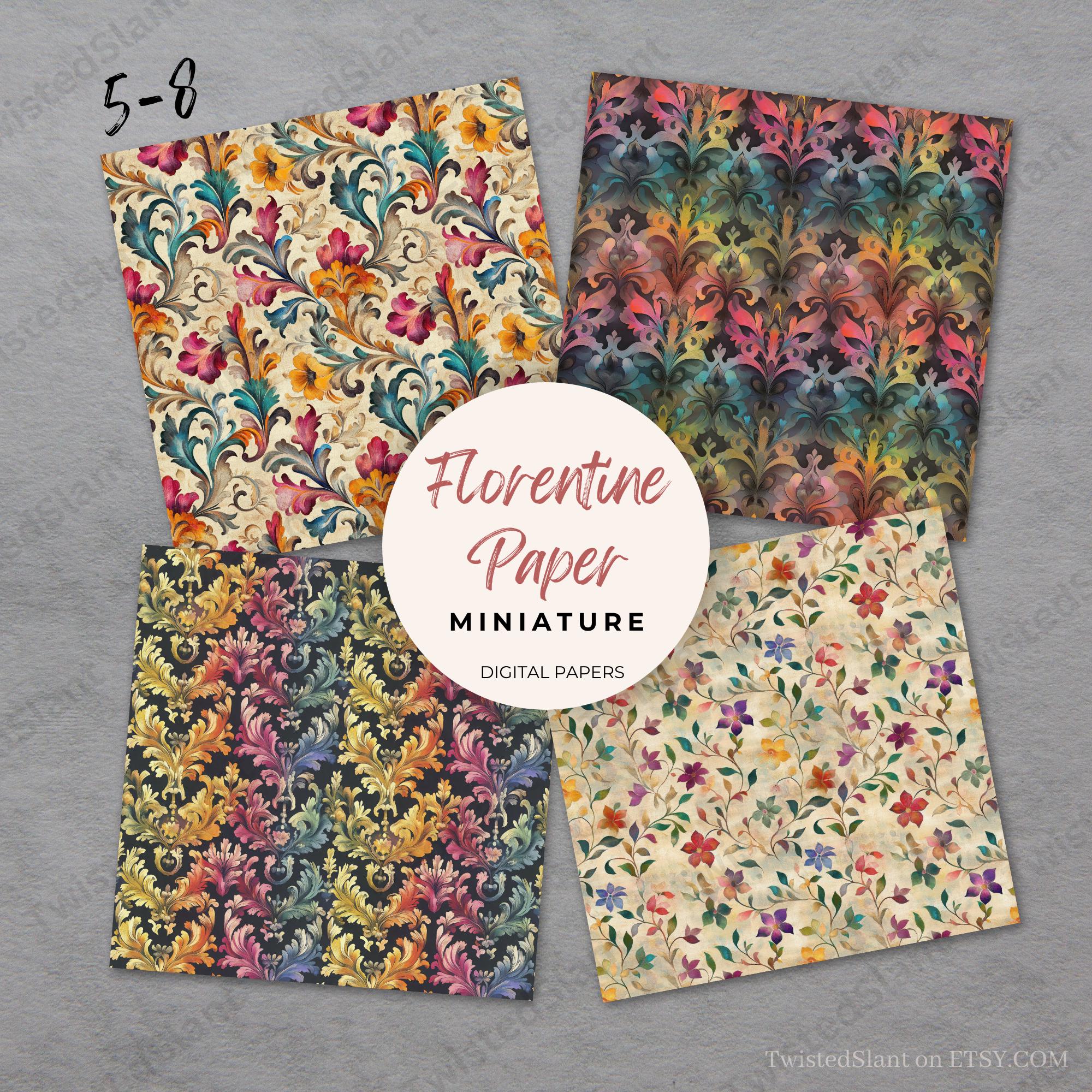 Florentine Paper Digital | INSTANT DOWNLOAD | Italian Florentine ...